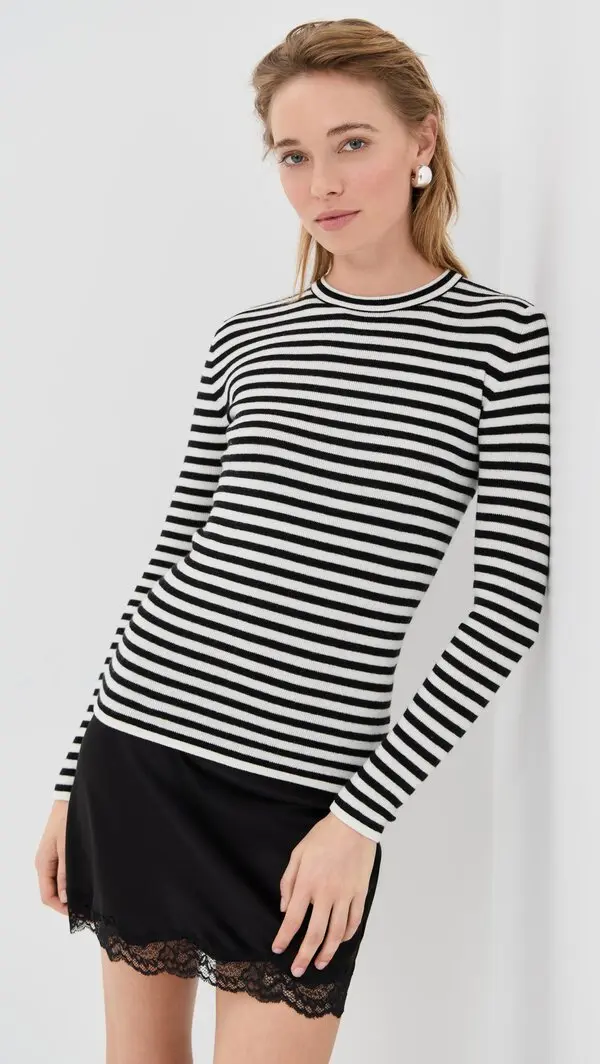 LISA YANG Vivian Stripe Top