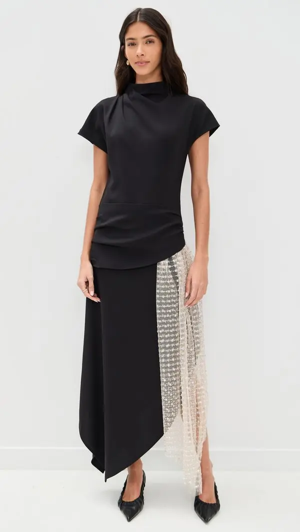 Staud Effie Midi Dress