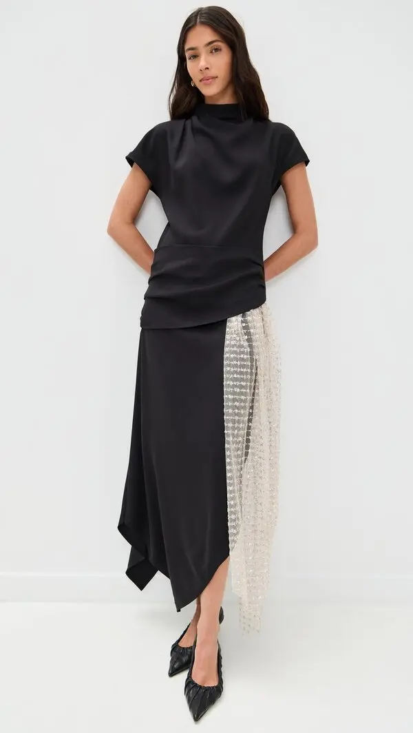 Staud Effie Midi Dress