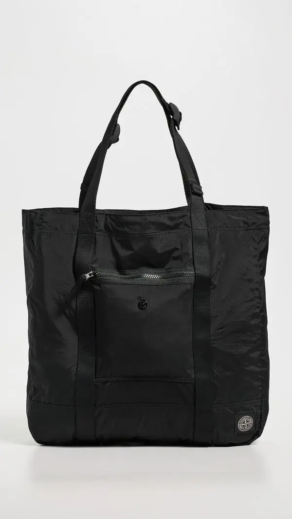 Stone Island Nylon Tote Bag - Black