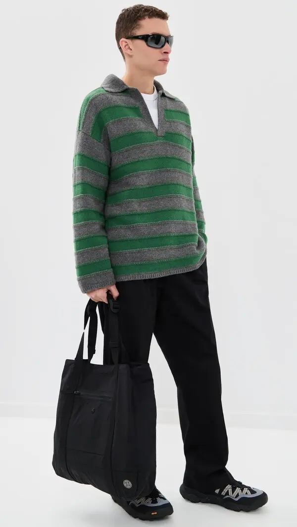 Stone Island Nylon Tote Bag - Black