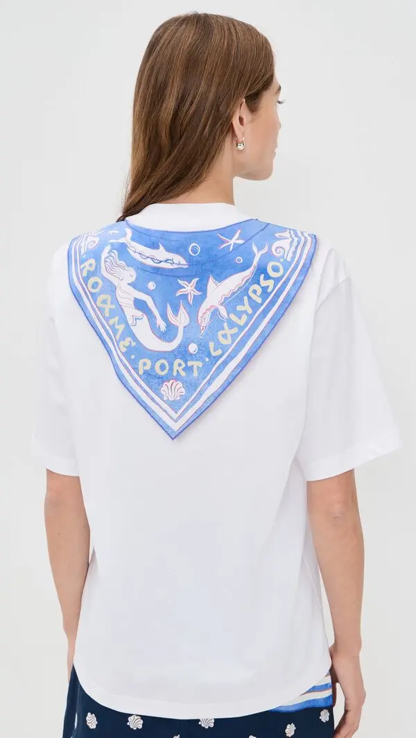 ROAME Scarf Print T-shirt