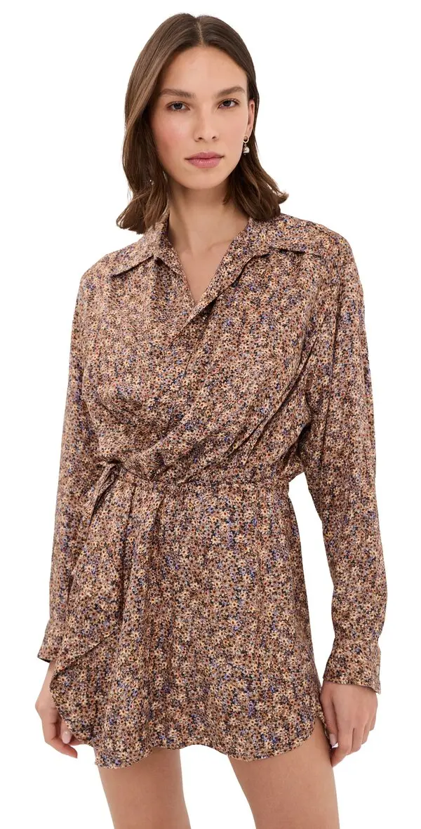 Isabel Marant Harmony Floral-print Mini Dress