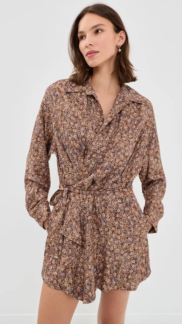 Isabel Marant Harmony Floral-print Mini Dress