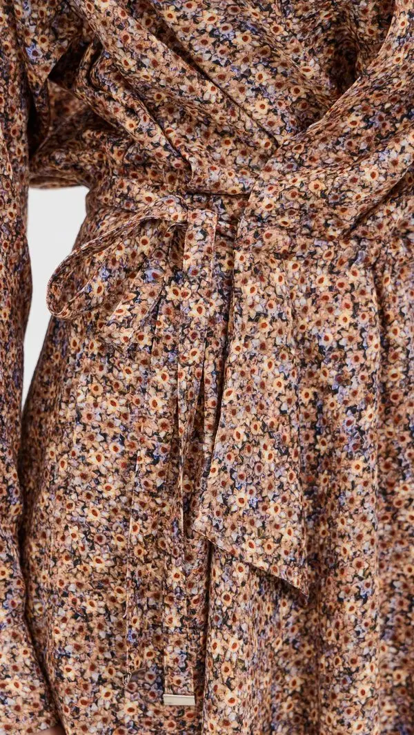 Isabel Marant Harmony Floral-print Mini Dress
