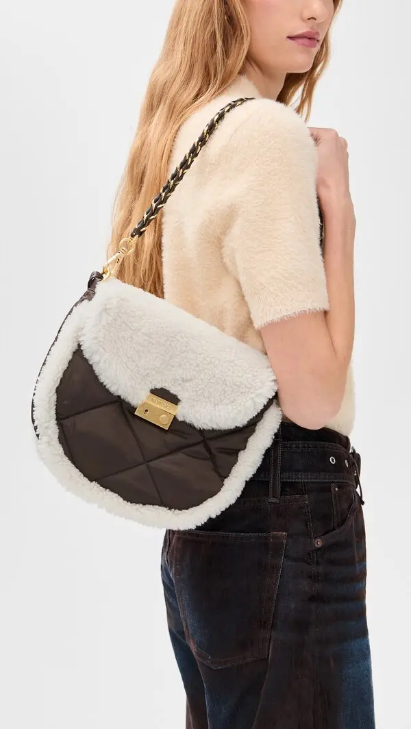 Mz Wallace Crosby Lock Saddle Bag