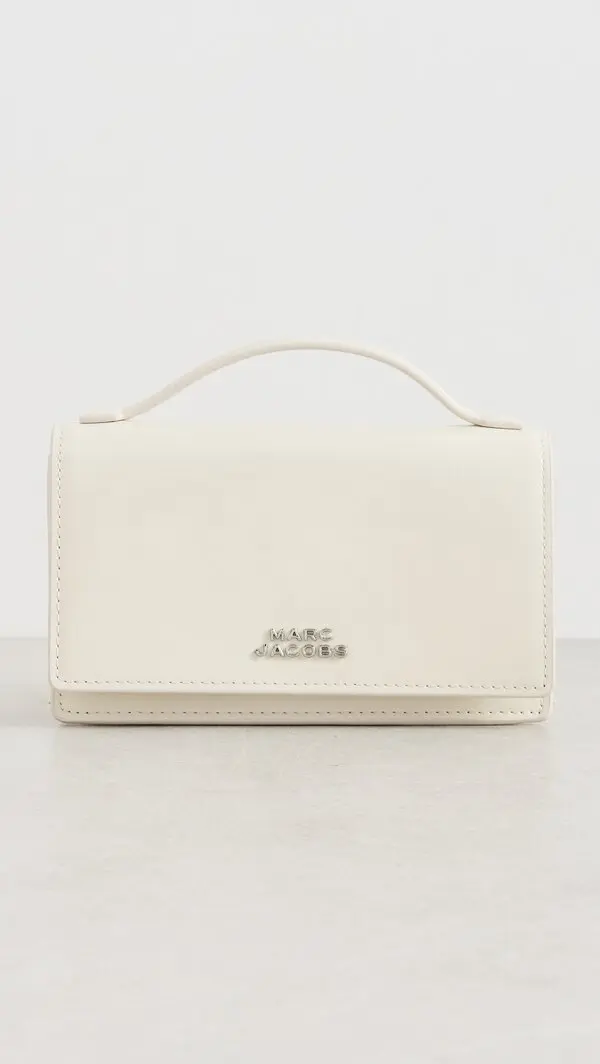 Marc Jacobs Glam Mirror Mini Bag - Cotton White