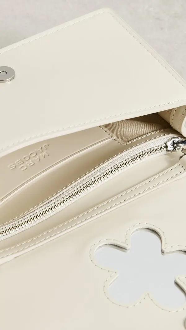 Marc Jacobs Glam Mirror Mini Bag - Cotton White