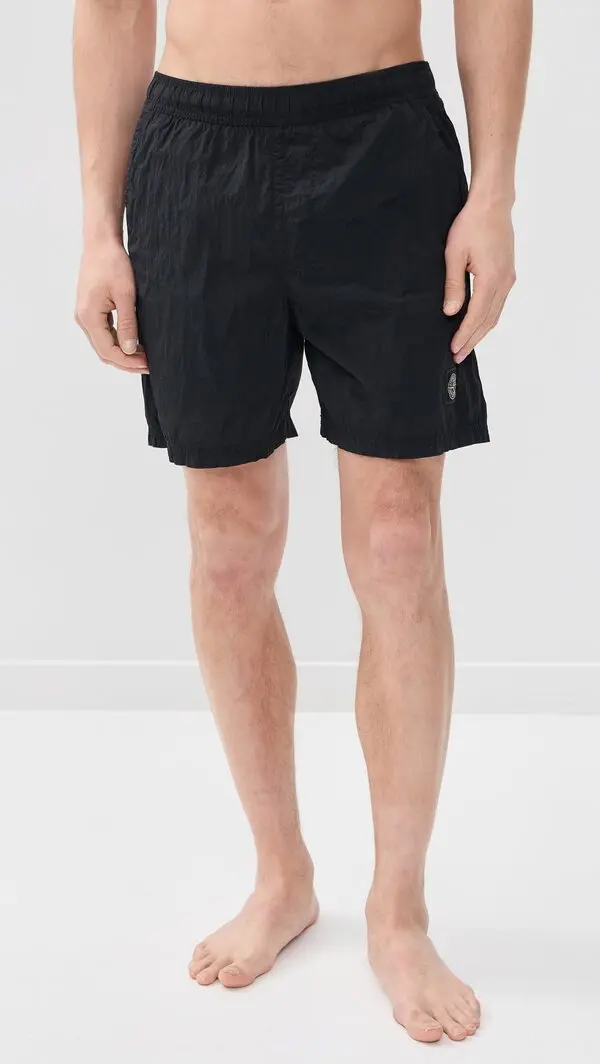 Stone Island Nylon Metal Swim Shorts - Navy