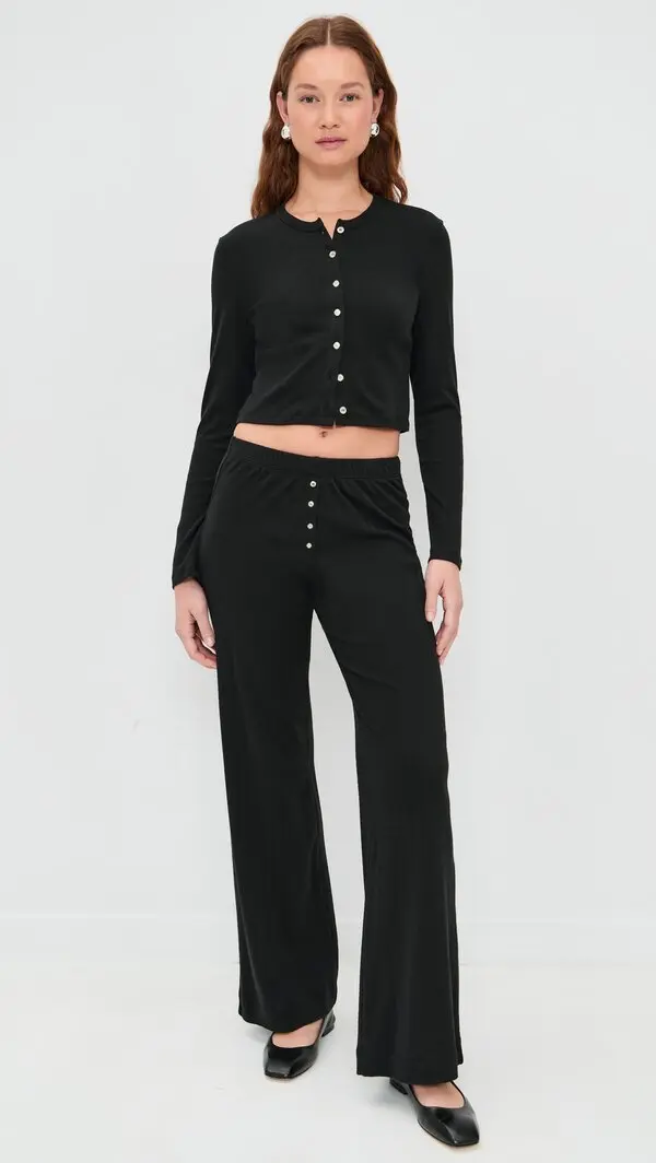LESET Nando Cardigan - Black