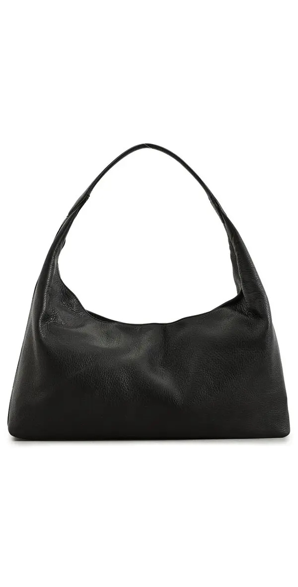 Madewell Slouchy Leather Shoulder Bag - True Black