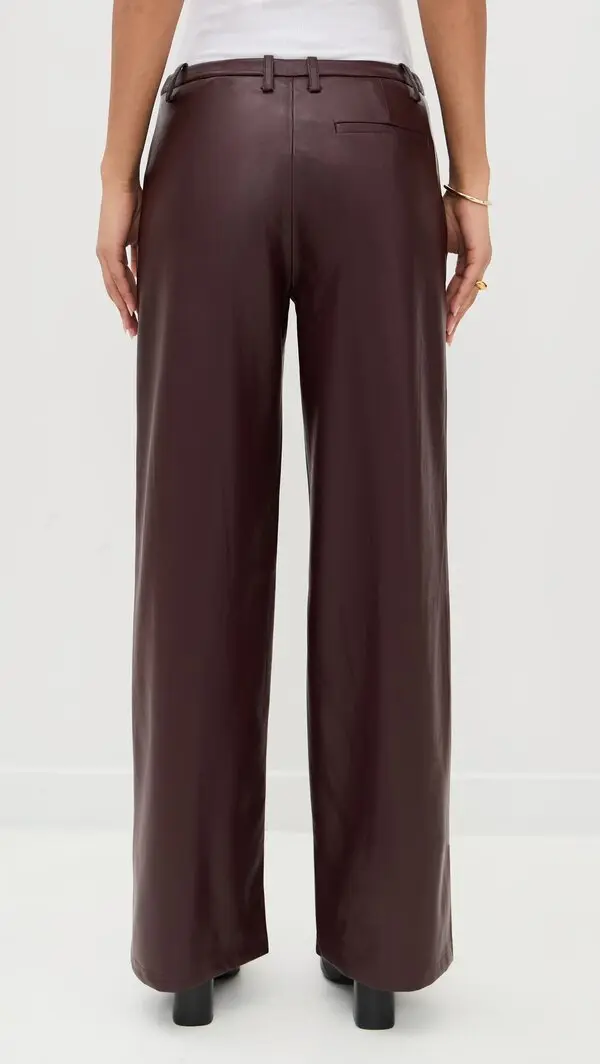 MADISON THE LABEL Lowen Faux Leather Pants