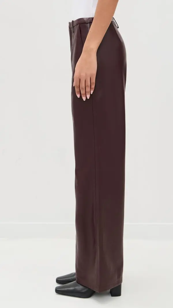MADISON THE LABEL Lowen Faux Leather Pants