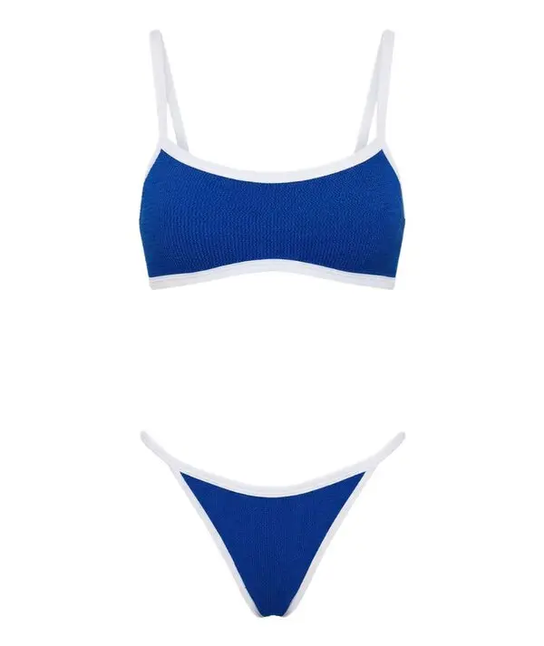 Hunza G Tyler Bikini Set - Royal Blue