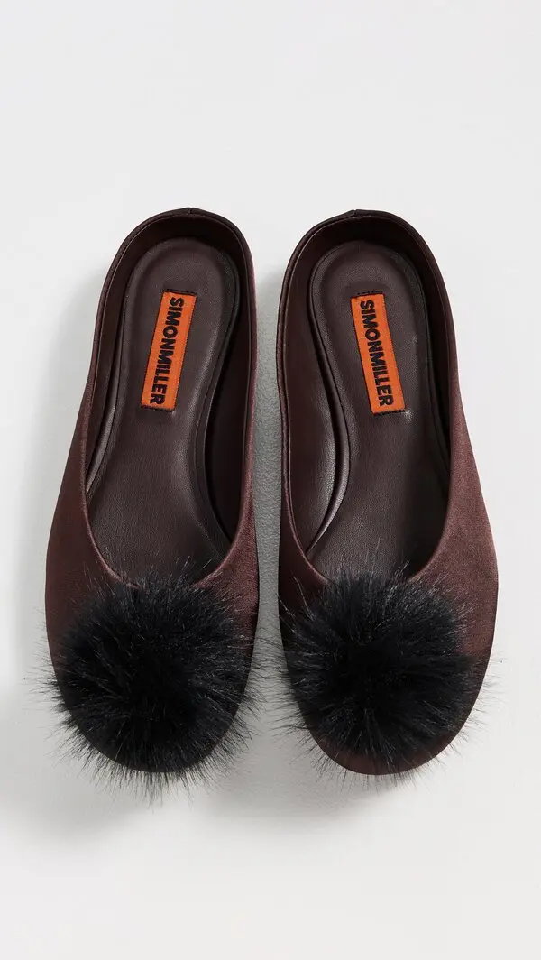 SIMONMILLER Pom Pom Mules