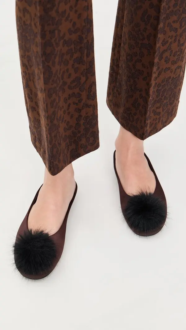 SIMONMILLER Pom Pom Mules
