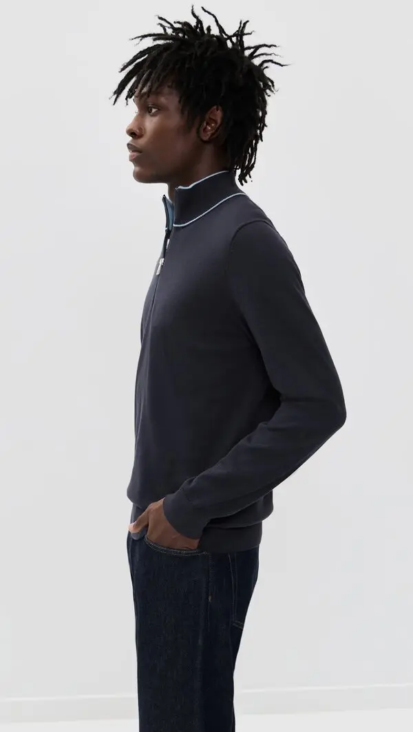 Paul Smith Zip Neck Sweater