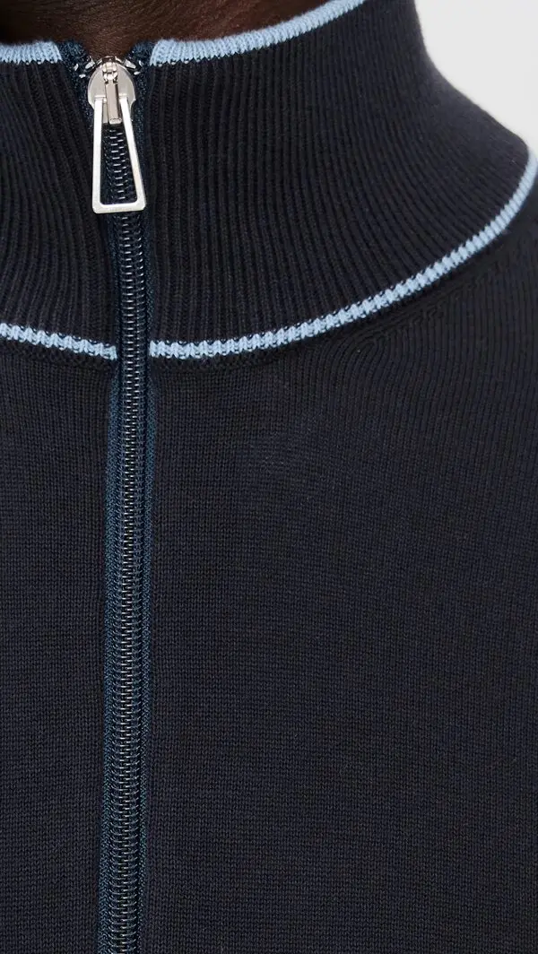 Paul Smith Zip Neck Sweater