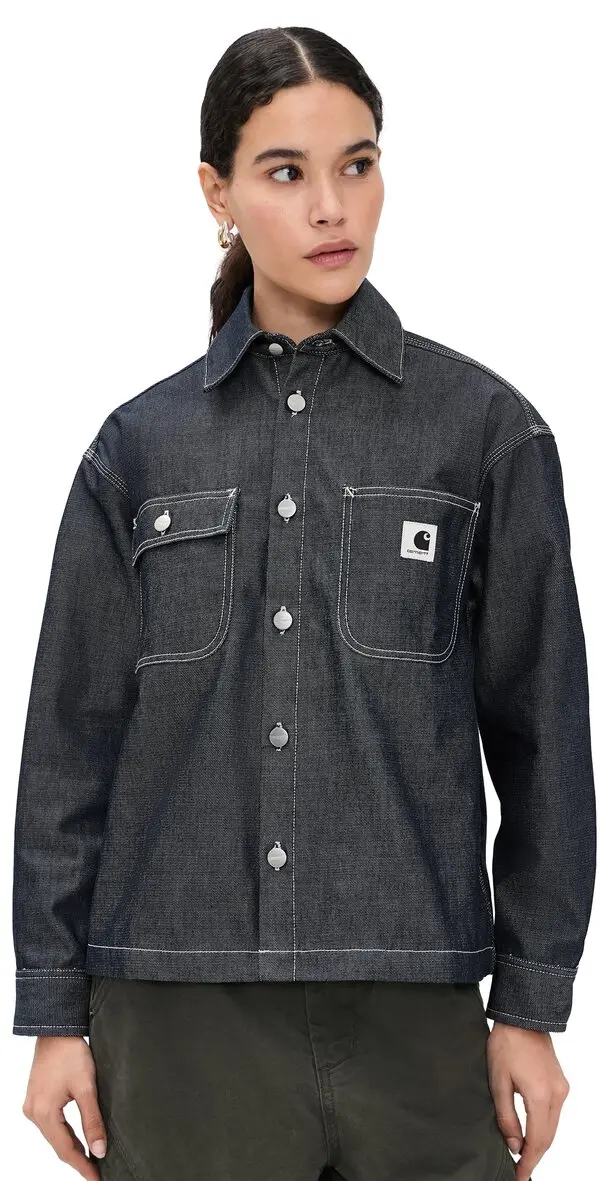Carhartt Work In Progress Louis Denim Shirt Jacket - Blue