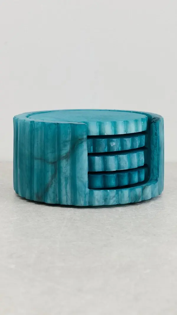 KASSATEX Alabaster Coaster Set