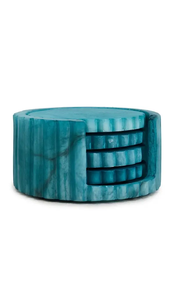 KASSATEX Alabaster Coaster Set