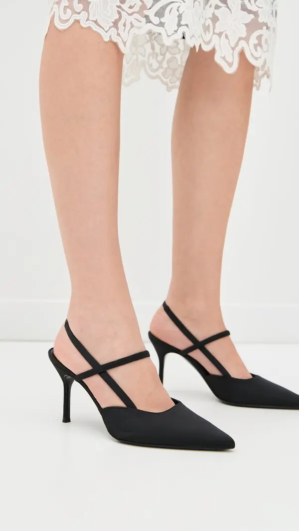 Staud Sebastian High Heel Slingbacks
