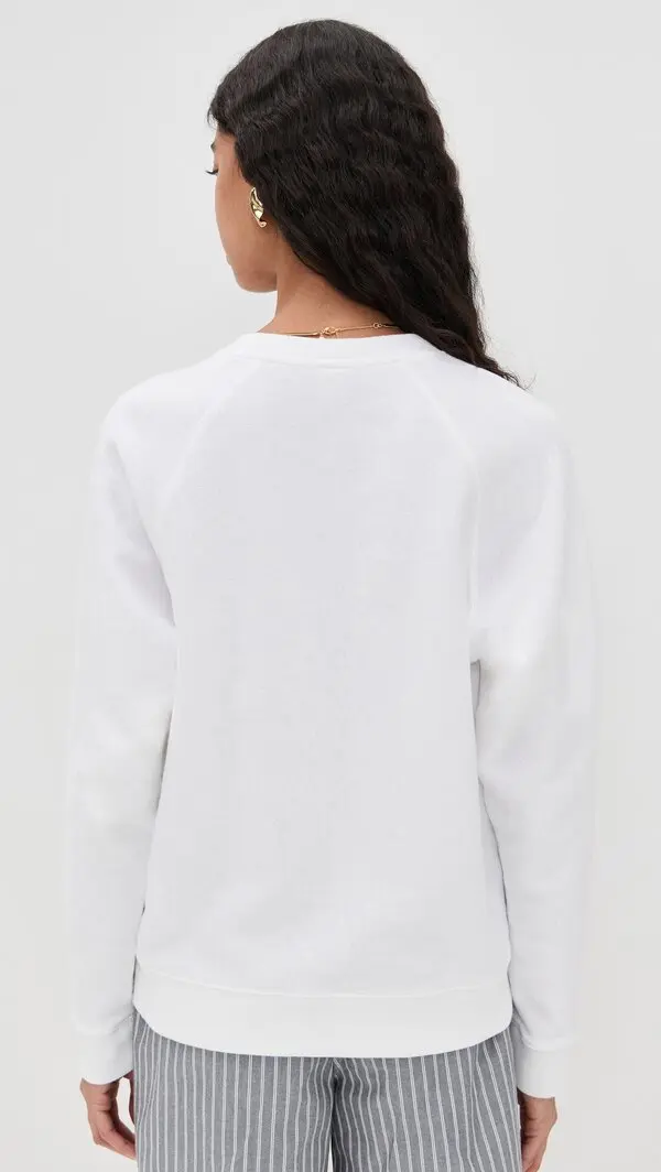 SPORTY & RICH Veritas Soft Crewneck Sweatshirt