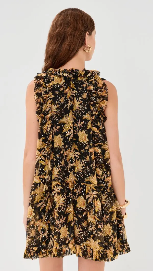 Ulla Johnson Signe Ruffled Silk Mini Dress