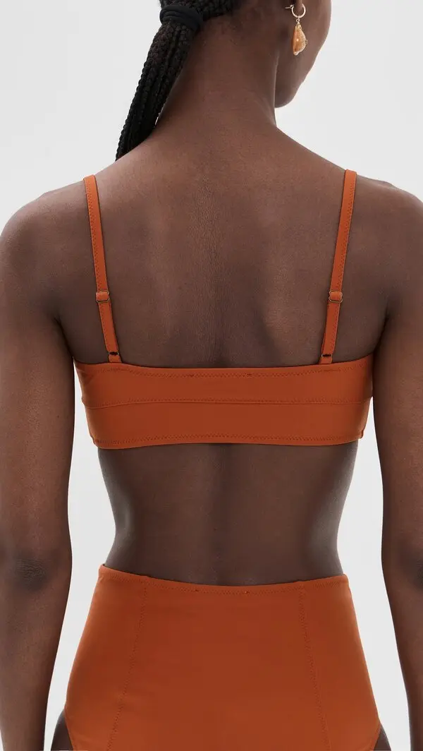 Ulla Johnson Zahara Bikini Top - Sienna