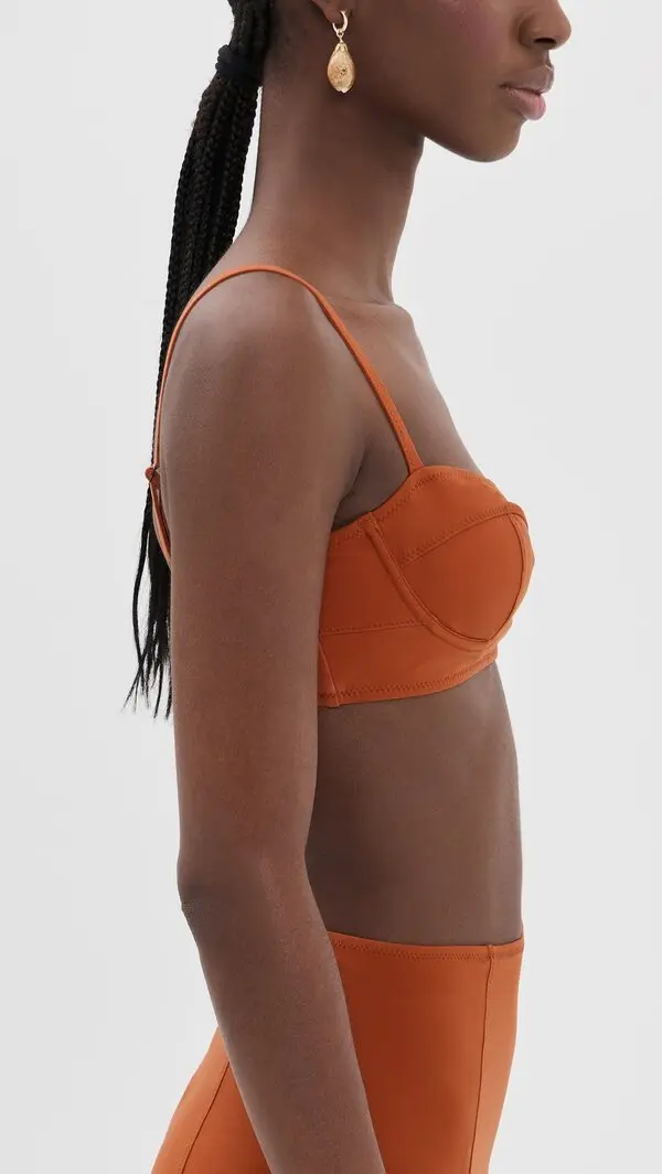 Ulla Johnson Zahara Bikini Top - Sienna