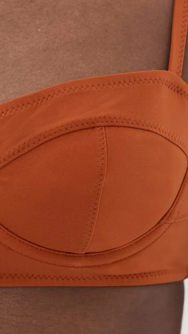 Ulla Johnson Zahara Bikini Top - Sienna