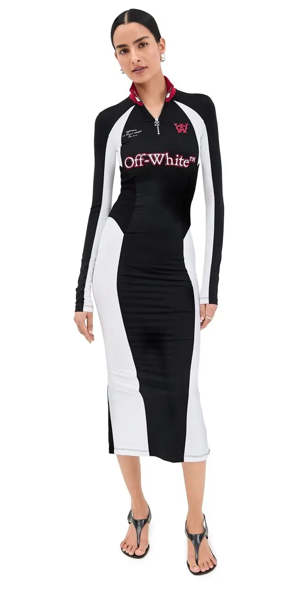 Off-White Tech Serena Midi Dress