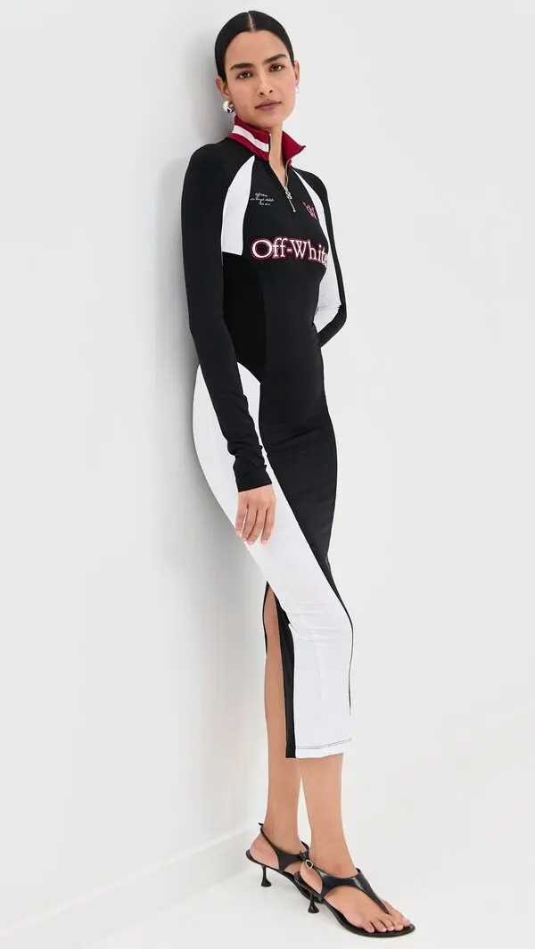 Off-White Tech Serena Midi Dress