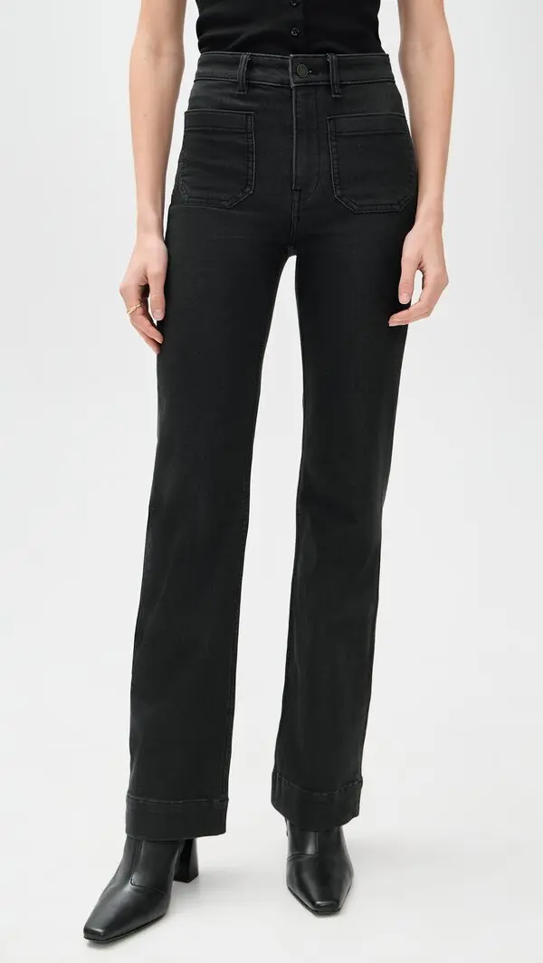 Faherty Brand Stretch Terry Patch Pocket Pants
