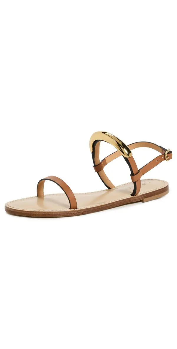 AMANU The Ghana Sandals - Cognac 210