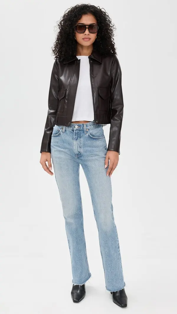 PISTOLA Bex Faux Leather Jacket
