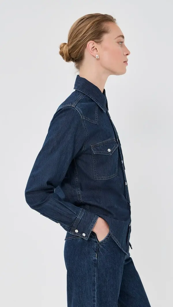 TWP Denim Button-down Shirt