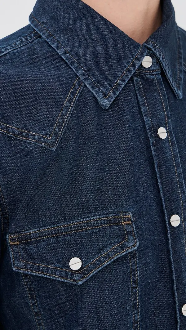 TWP Denim Button-down Shirt
