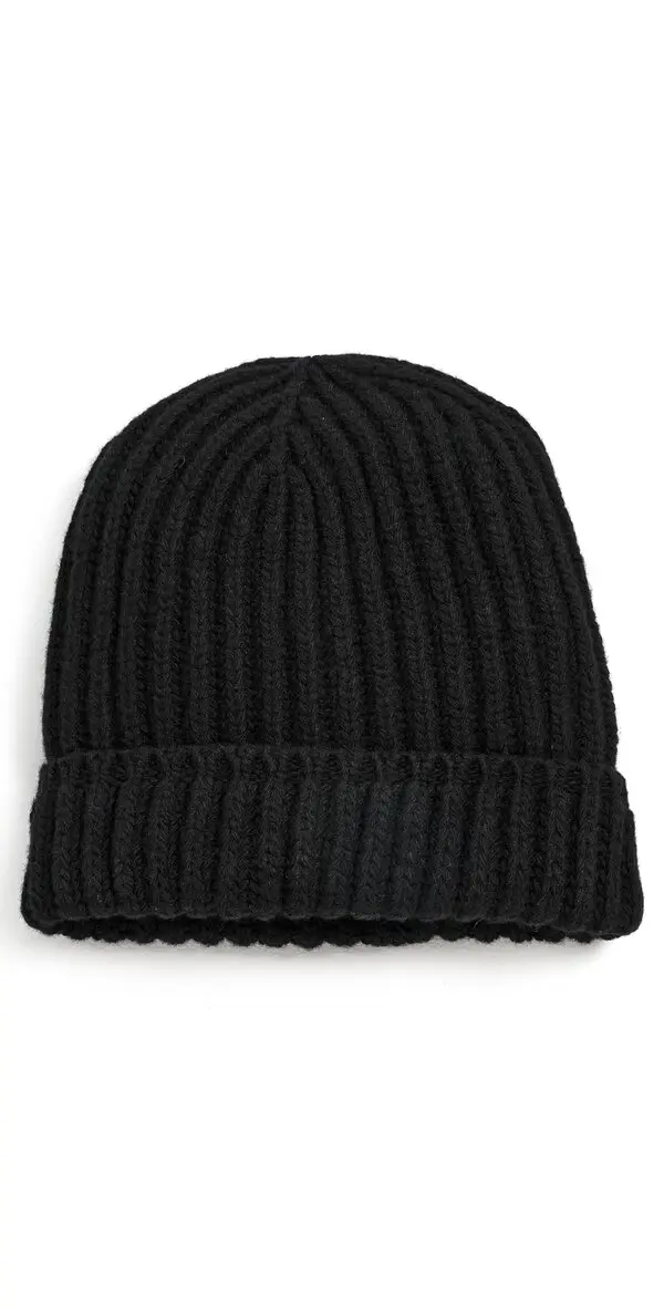 IVY ELLIS Cousteau Beanie - Black