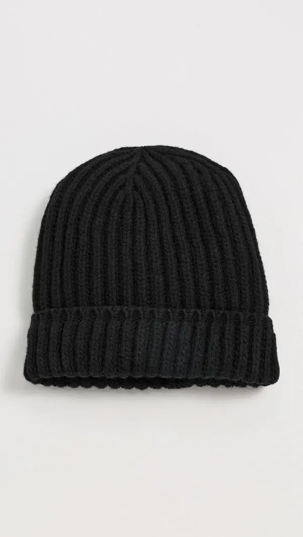 IVY ELLIS Cousteau Beanie - Black
