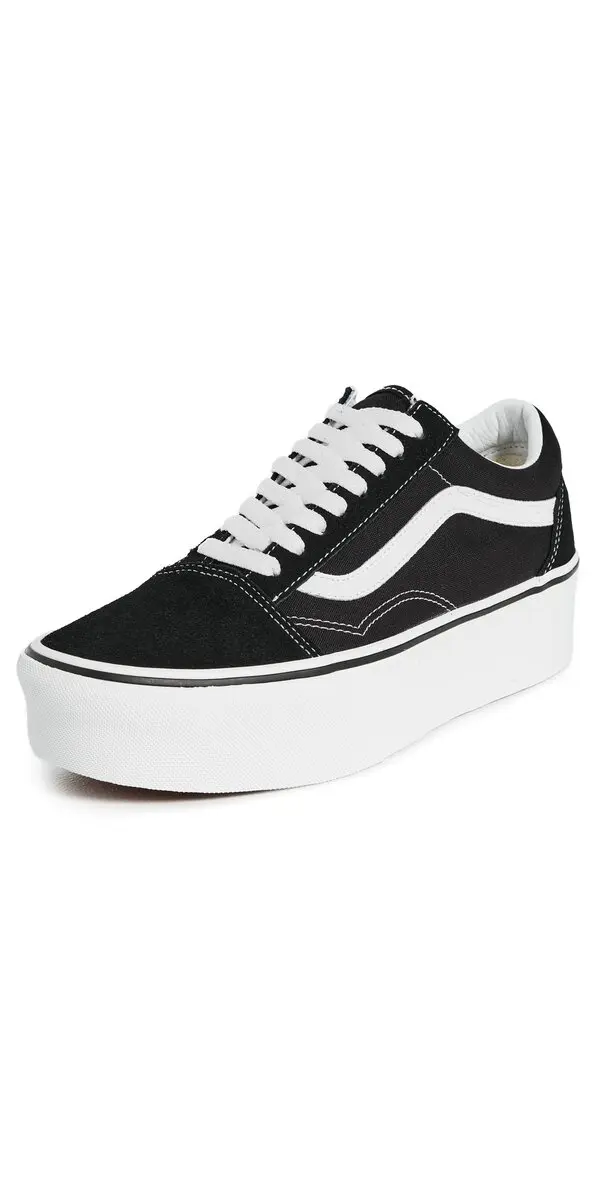 VANS Ua Old Skool Stackforms M Sneakers - Black/true White