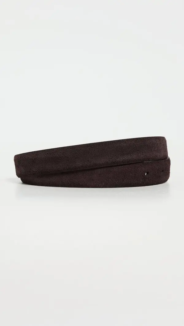 Madewell Elongated Buckle Belt - Coffee Bean