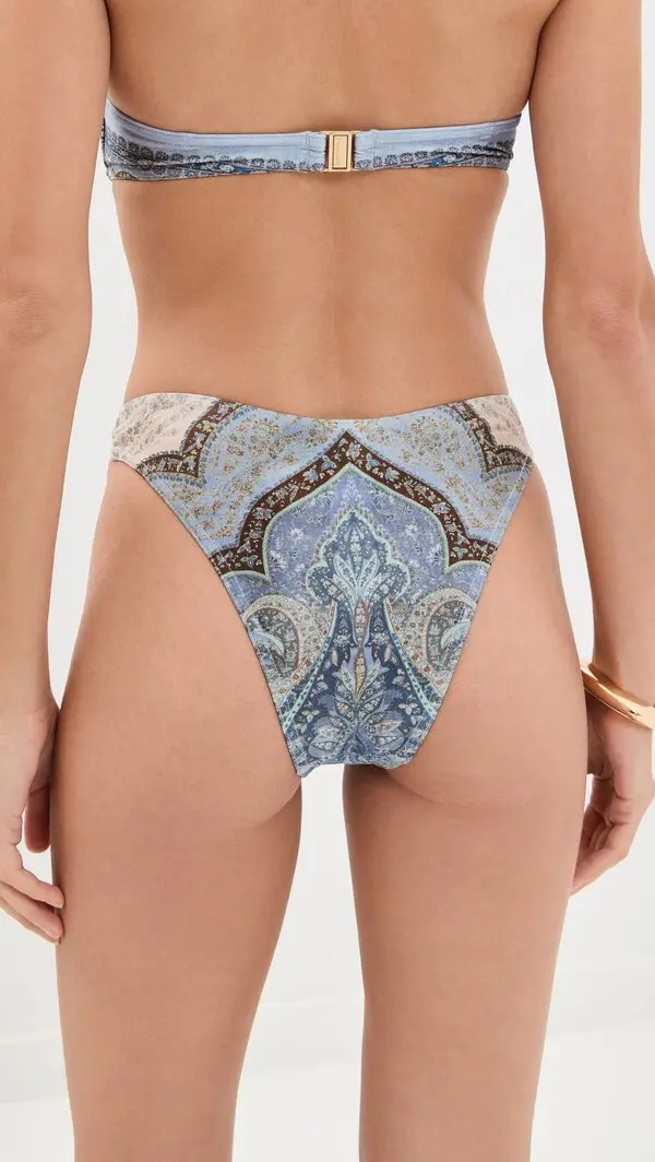 Zimmermann Wanderlust Scoop Bikini Bottoms