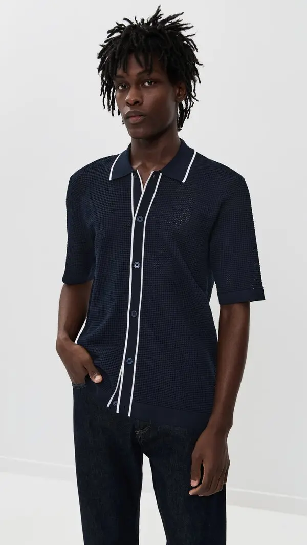 Orlebar Brown Roddy Button-thru Shirt