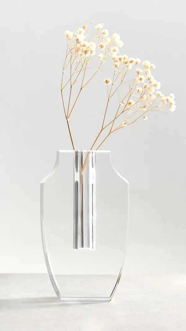 TIZO DESIGN Mini Narrow Crystal Glass Vase