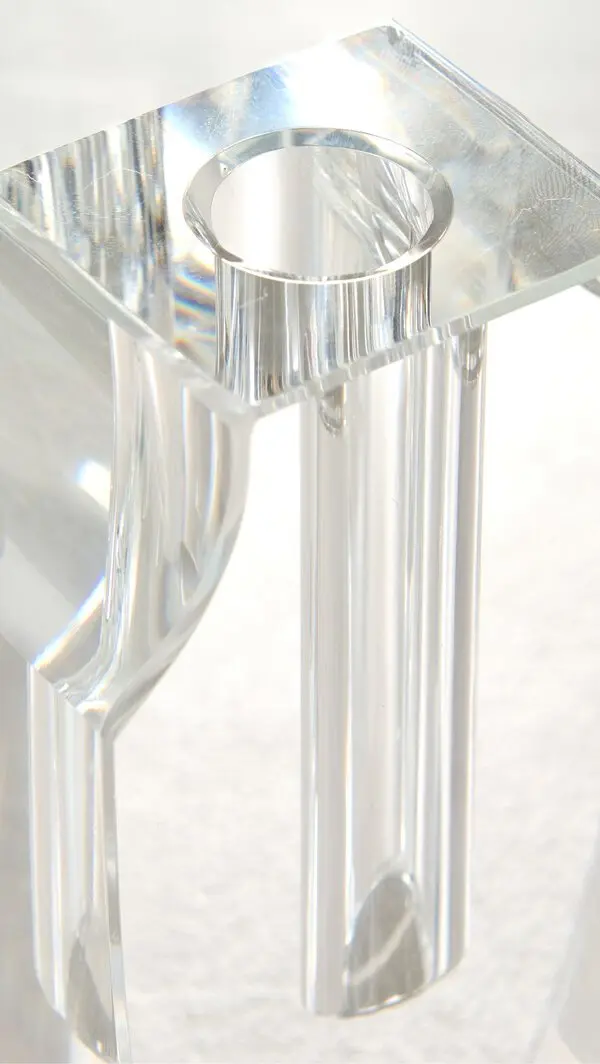 TIZO DESIGN Mini Narrow Crystal Glass Vase