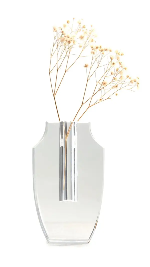 TIZO DESIGN Mini Narrow Crystal Glass Vase