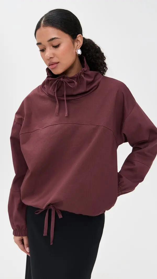 LE BOP Carson Anorak - Burgundy
