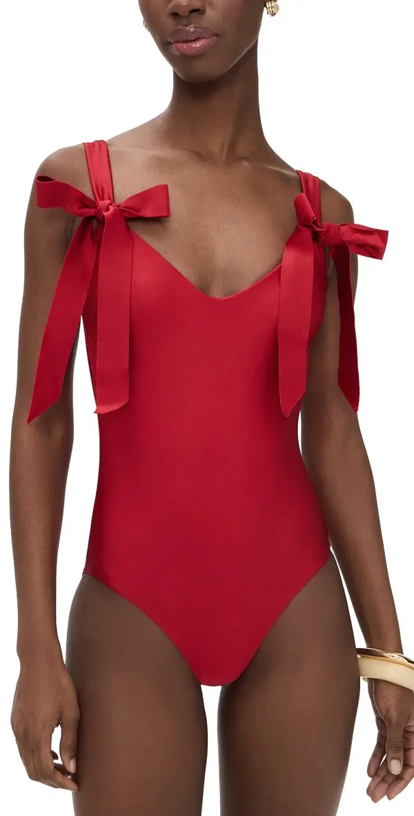 Zimmermann Patience Bow Tie One-piece