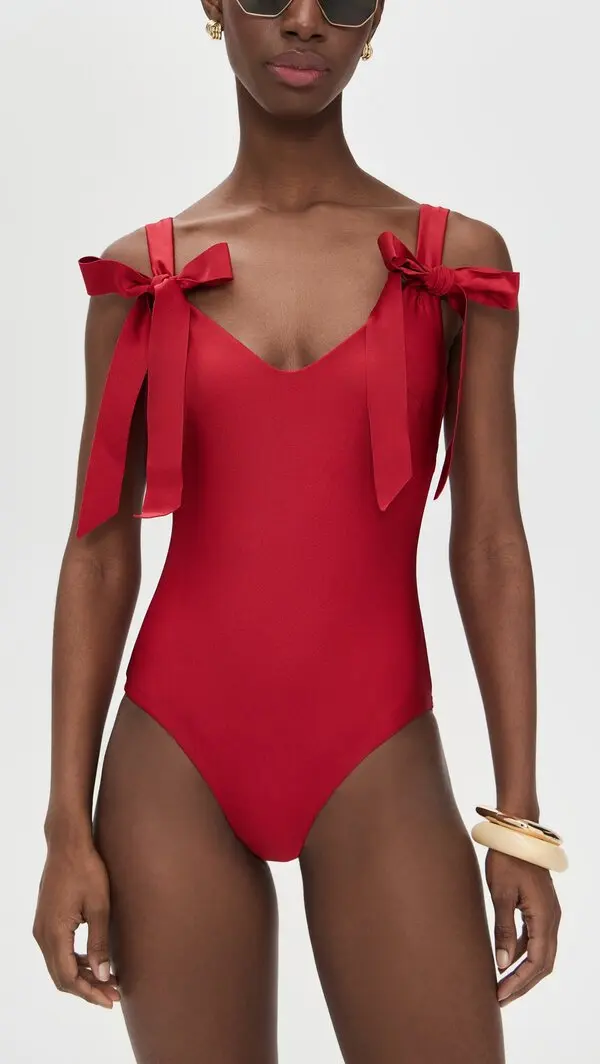 Zimmermann Patience Bow Tie One-piece